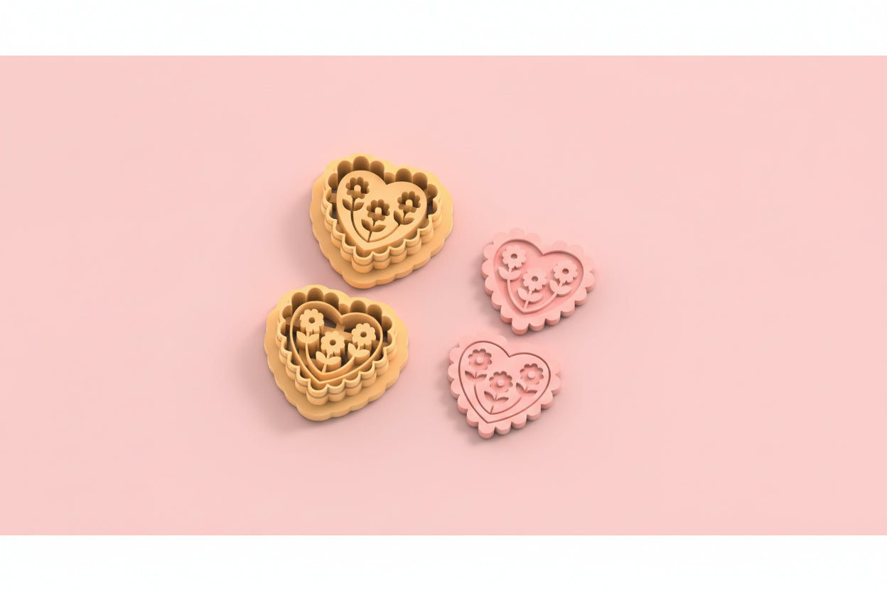 Filigree Heart Detail Cutter (Copy) - Colour & Create NZ