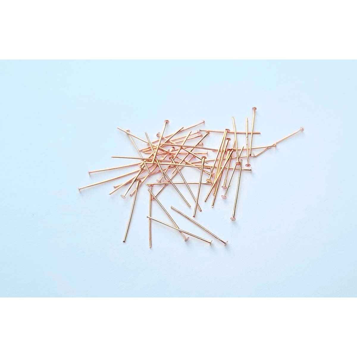 Flat Head Pin - 50 pc pack - 4 colours